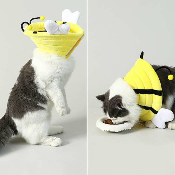 Soft & Cute Bee Cat Cone