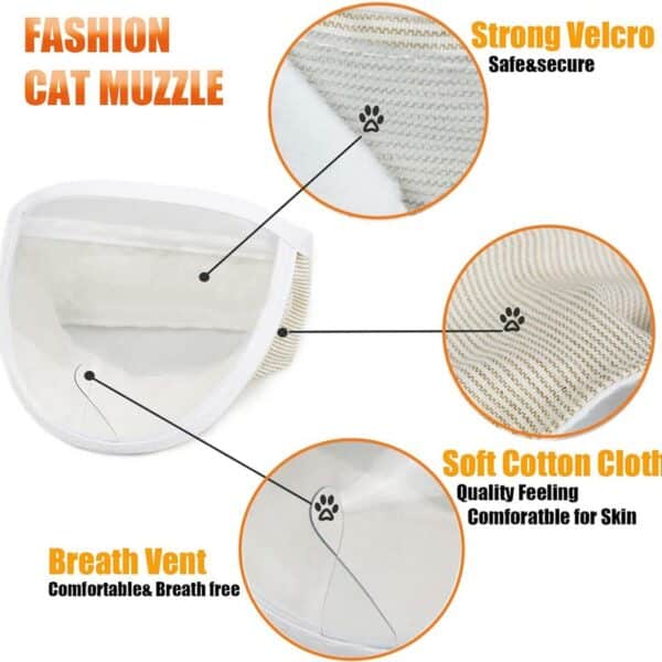 Clear Cat Face Muzzle